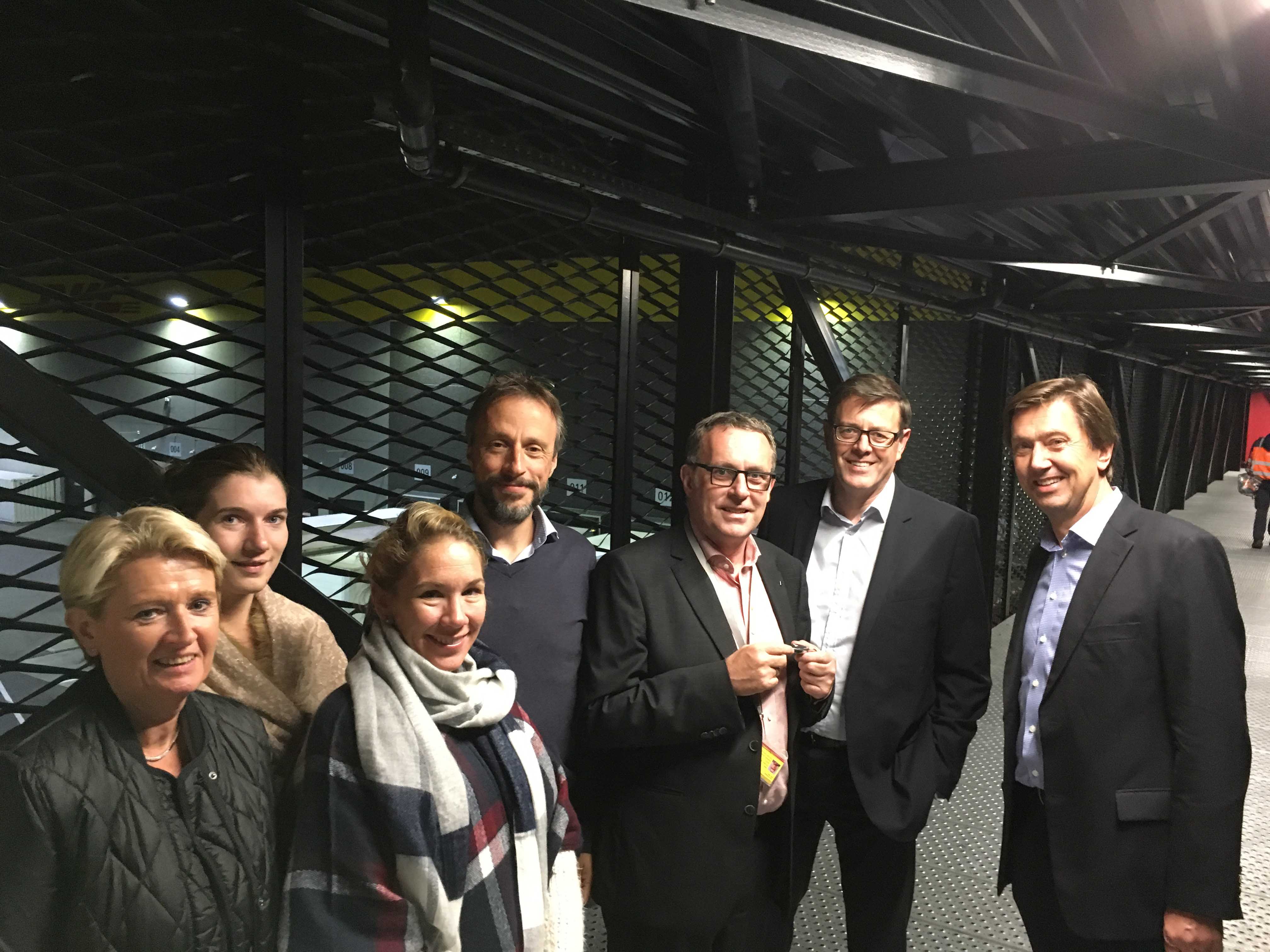 Bezoek nieuwe HUB DHL Diegem - Mevoco NL